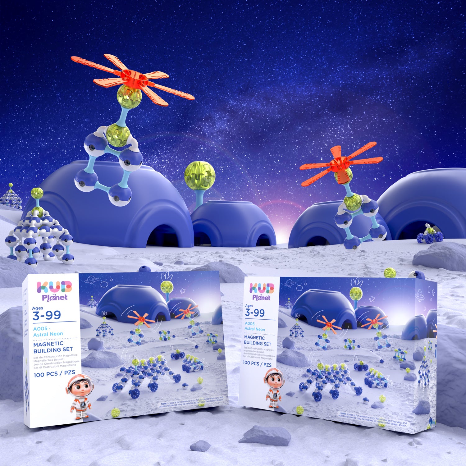 KUB Planet - Magnetic Building Set